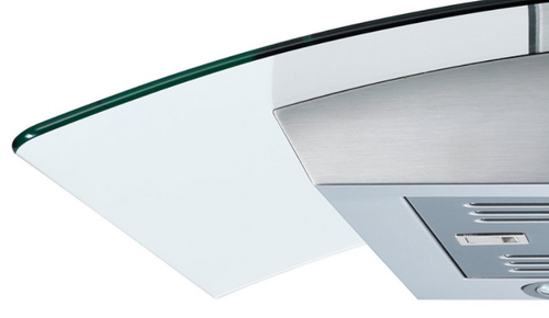 KITCHEN HOOD CURVED GLASS - ROUND | eastwest-links