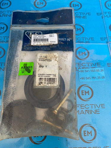 T&S Brass Service Kit For Standard Spray Valve UK-0107 - UK-10K ...