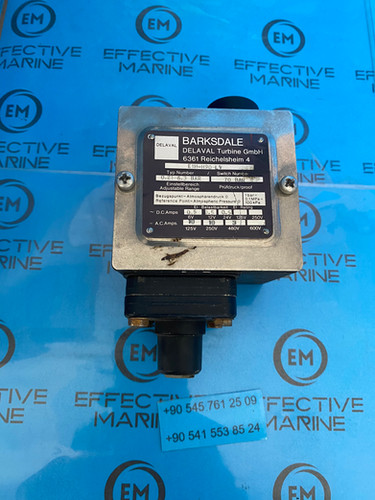 Barksdale Control Products Pressure Switches, E1H Series | Effective Marine