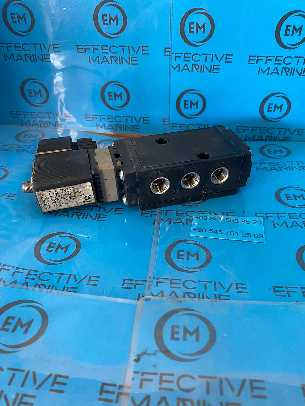 Tyco Fig 791/B Cylinder Solenoid Valve 791B024DWD1SN00 | Effective Marine
