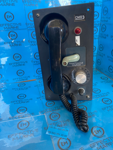 Flush Type Common Battery Sound Powered Telephone Marine Calling CMR ...