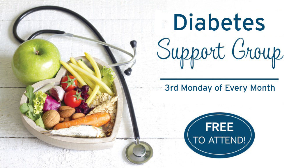 Join Us For Our Next Diabetes Support Group on Monday, January 15 at 4pm