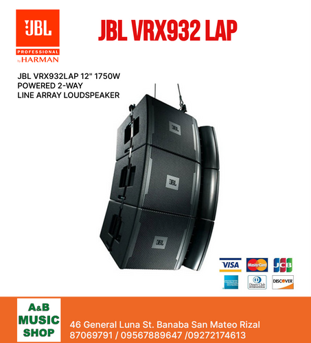 JBL VRX932lap | A&B Music Shop