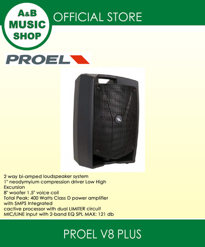 PROEL V8 PLUS | A&B Music Shop