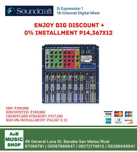 Soundcraft Si Expression 1 Digital Mixer | A&B Music Shop