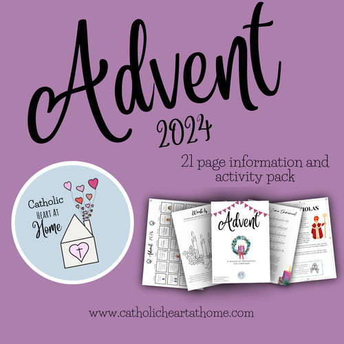 Advent Activity Pack 2024 | Catholic Heart At Ho