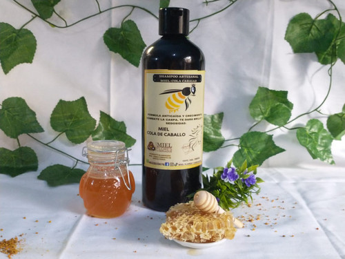 Shampoo Miel-Cola Caballo | Miel Flores Y Deriva