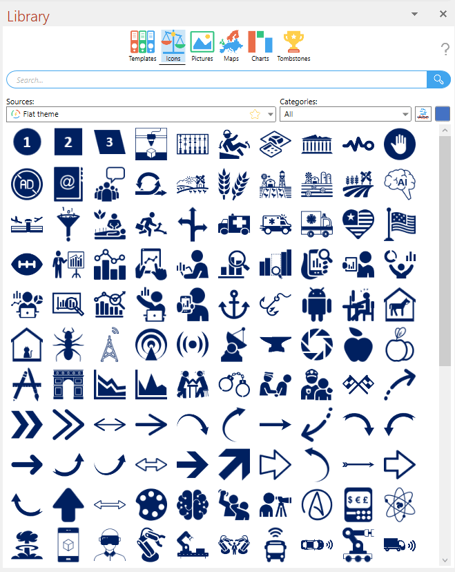 7 websites to download vector icons for PowerPoint - free and premium