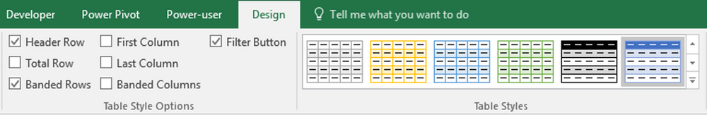 12 reasons why you should use Excel Tables