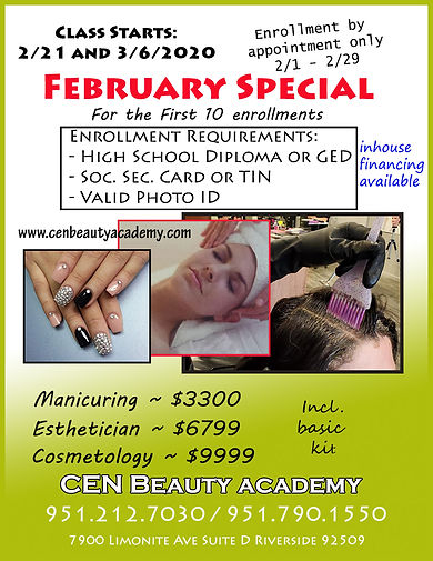 beauty school, cosmetology school