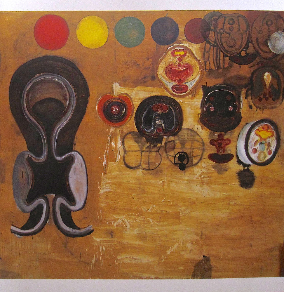 Terry Winters "Dumb Compass" (detail) 1985