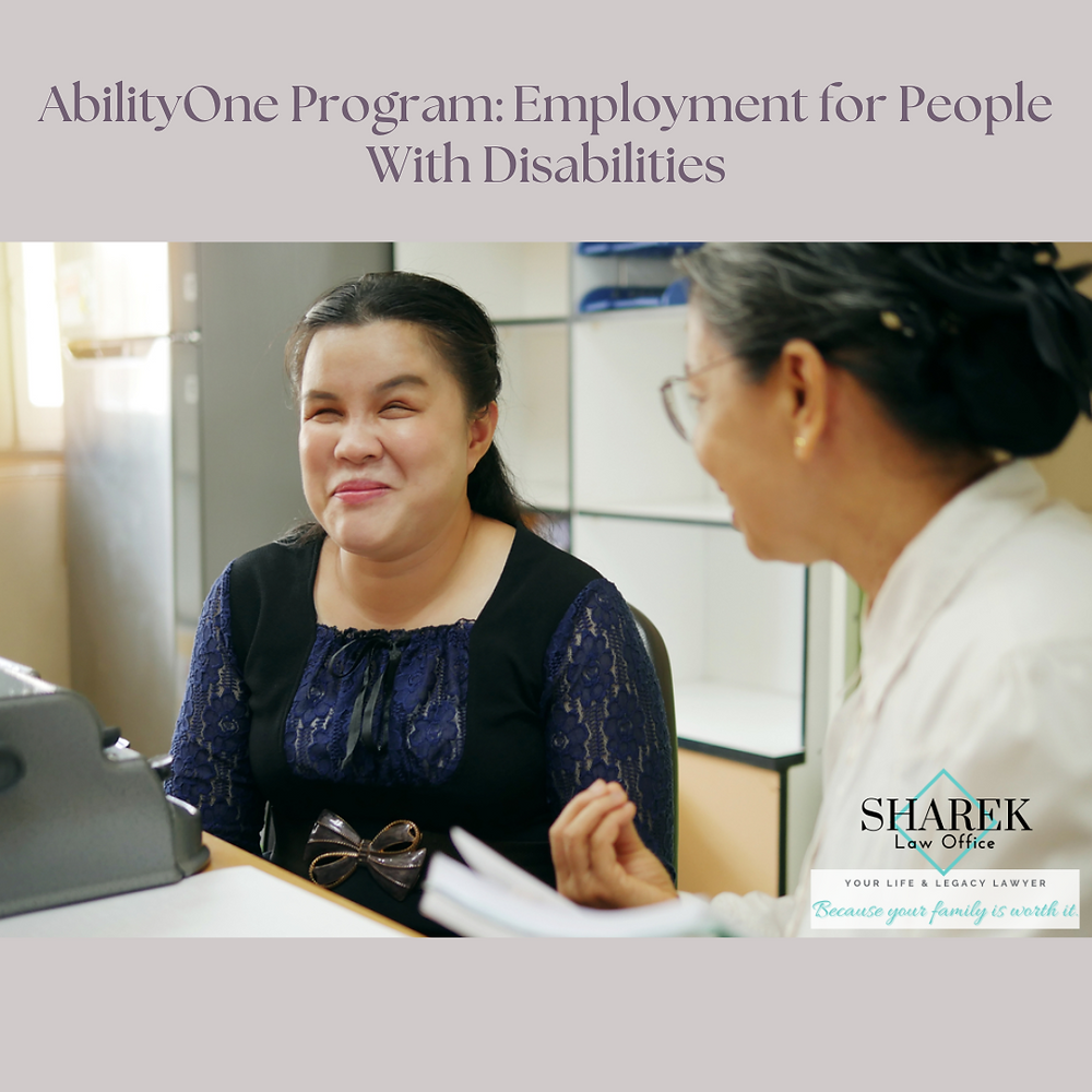 AbilityOne Program: Employment for People With Disabilities