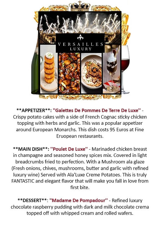 Private Classes Menus | DontBurnItClasses