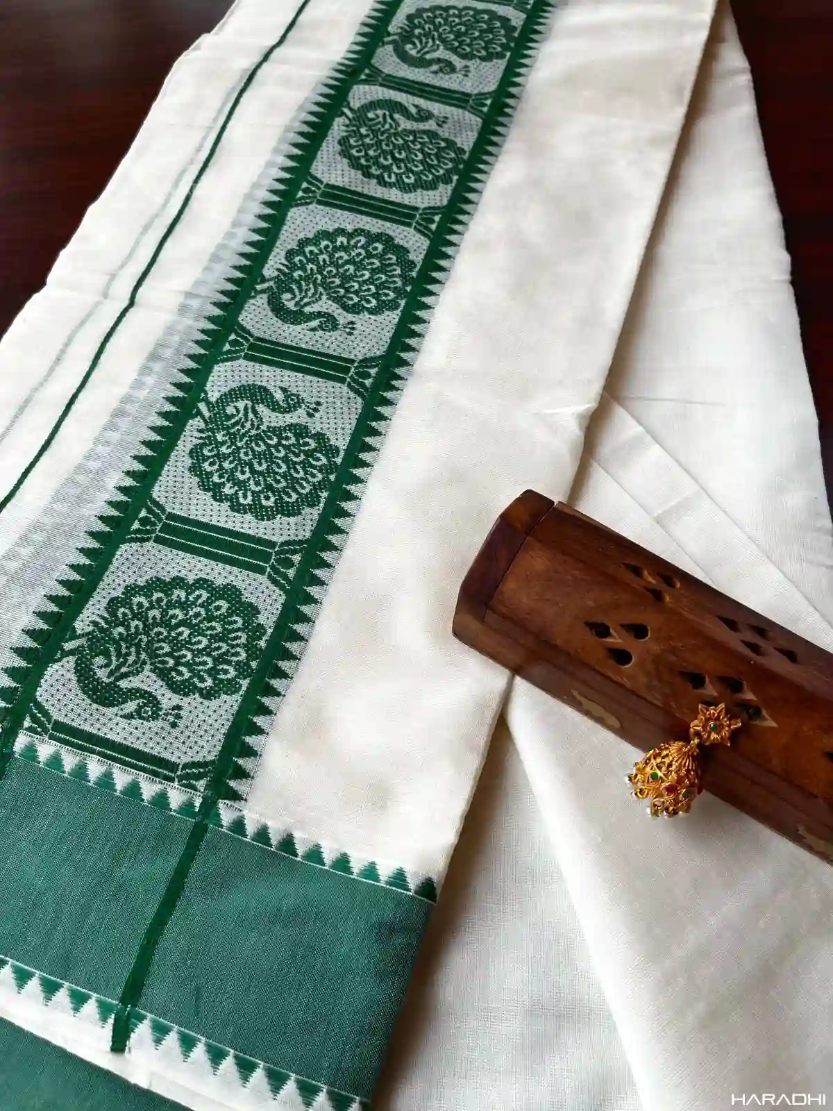 Kerala Kuthampully Set Mundu Online | HARADHI 2/7