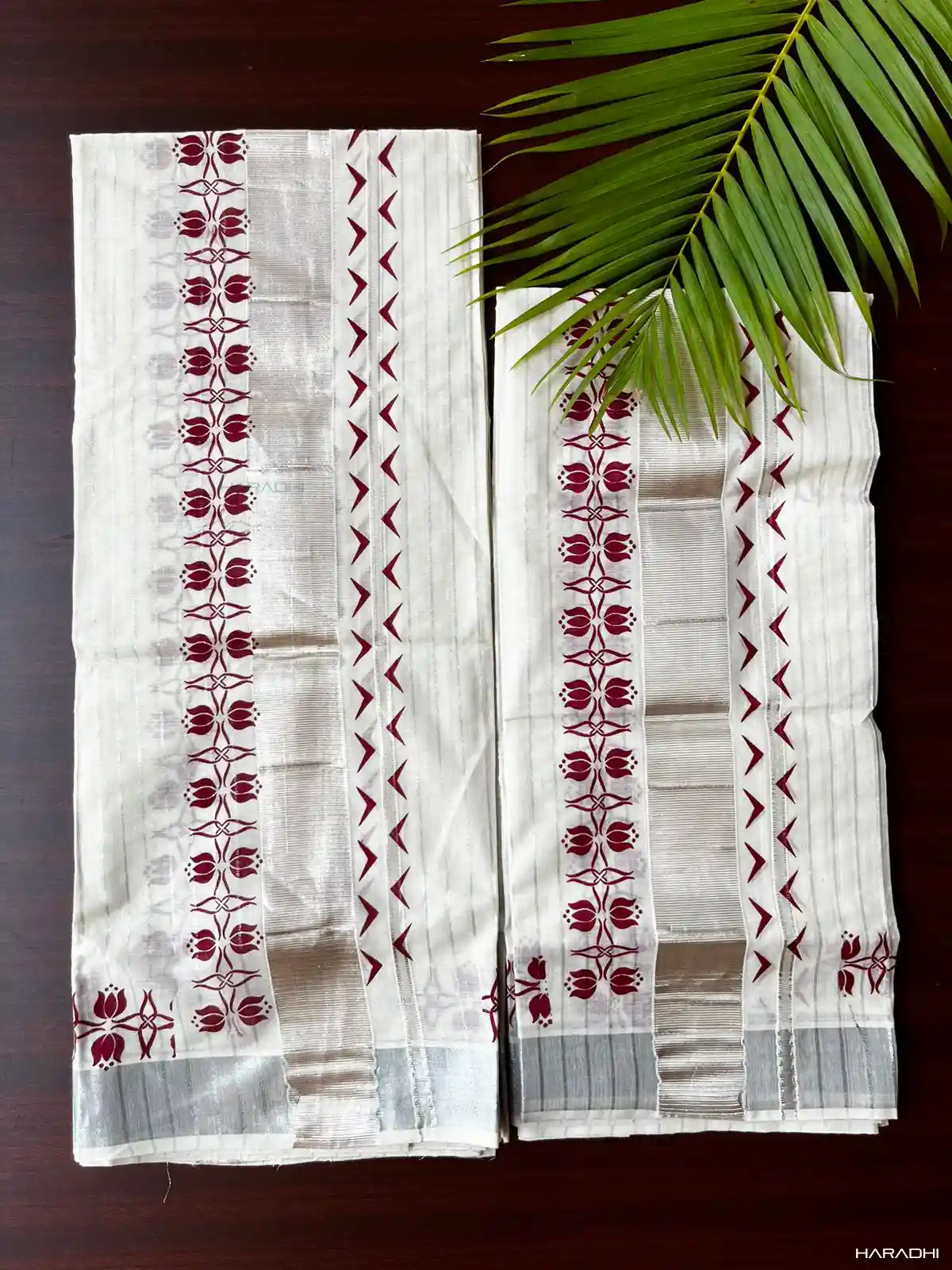 Kerala Kuthampully Set Mundu Online | HARADHI 4/6