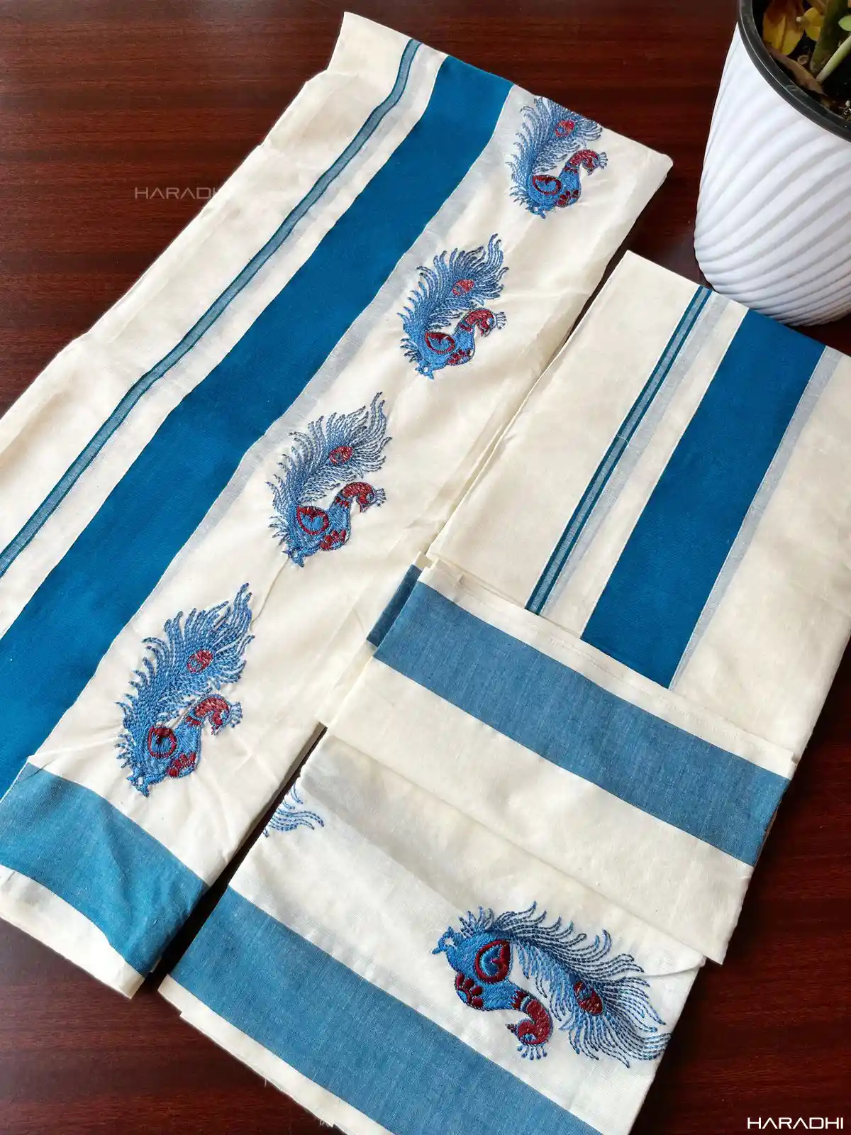 Kerala Kuthampully Set Mundu Online | HARADHI 3/7