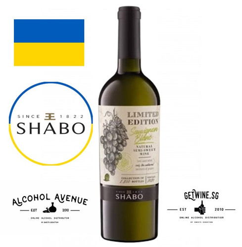 SHABO Limited Edition Sauvignon Blanc Natural Semi-SWEET White Wine ...