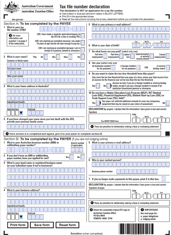 Cómo Completar la Declaración de TFN en Australia: Guía para ...