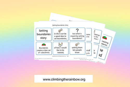Setting boundaries story | Climbing the rainbow