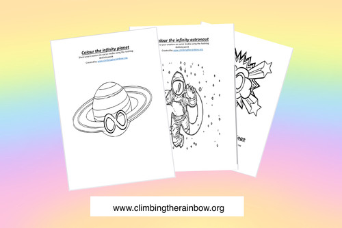 Infinity colouring | Climbing the rainbow