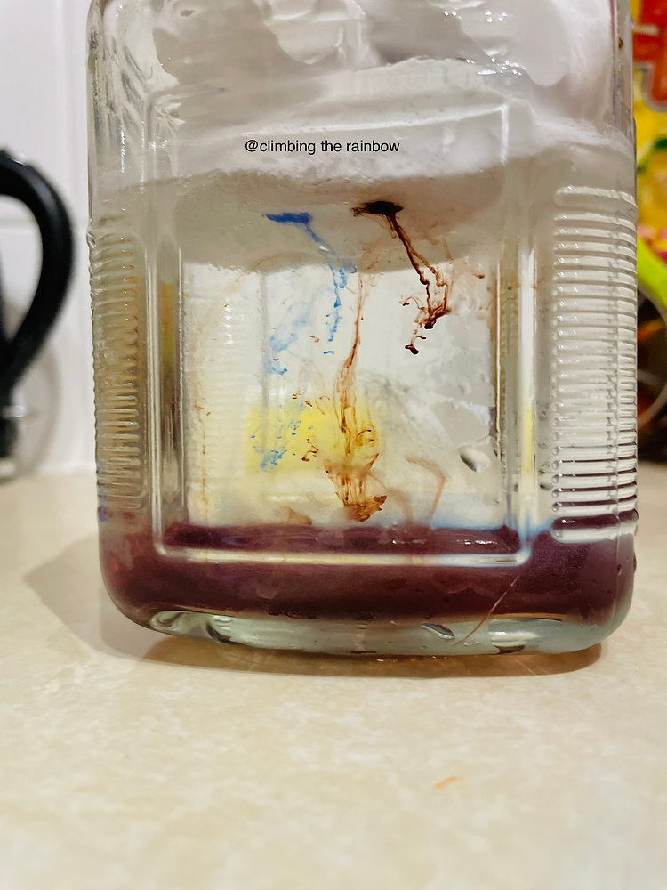 Rain science experiment