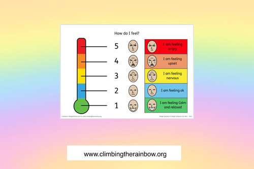 How do I feel (5 point scale) | Climbing the rainbow