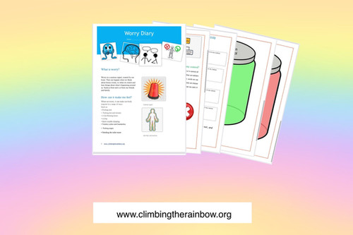 My worry diary | Climbing the rainbow