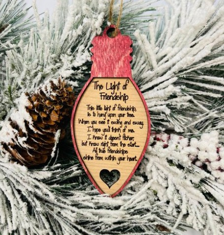 Light of Friendship Ornament | BL Maker's Market