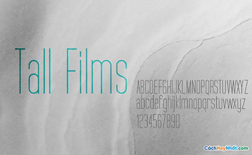 Font Tall-Films Download Free | DownloadCDR
