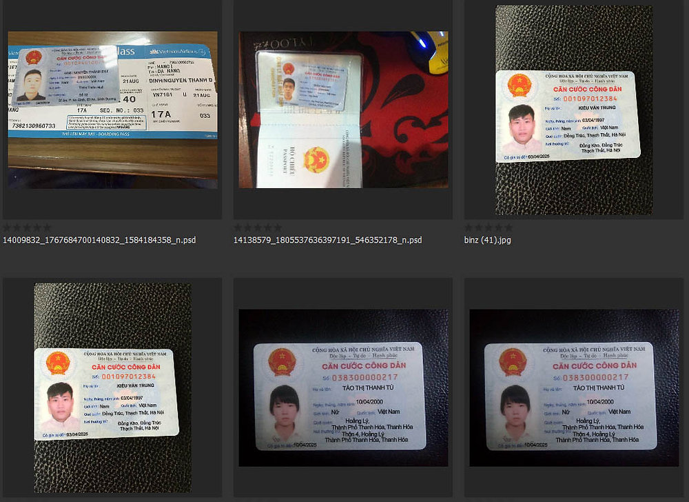 Download File PSD CCCD (Căn Cước Công Dân)
