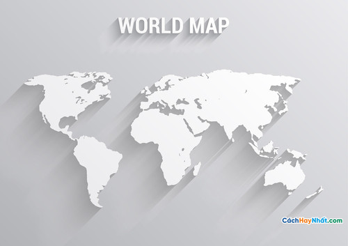 Bản Đồ Thế Giới World Map Vector | DownloadCDR