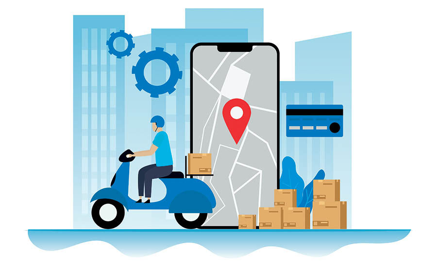 Download Vector Shipper Freeship Giao Hàng Nhanh Xe Máy File CDR Corel