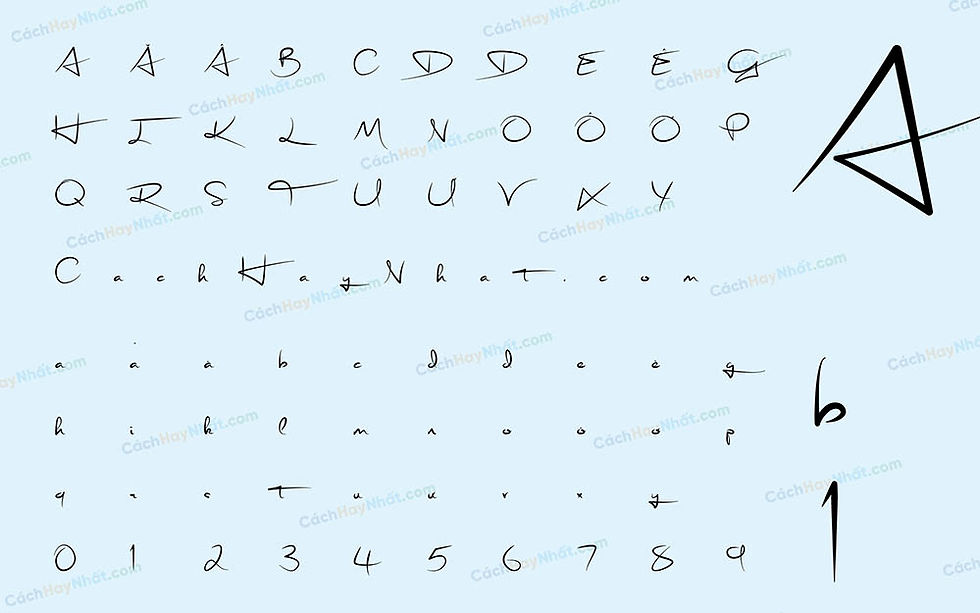 Font VL Stephen Type Việt Hóa - Font Viết Tay, Font Chữ Ký