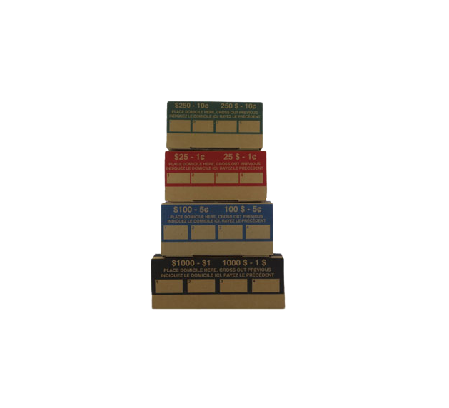 Coin Roll Boxes | GEMSYS