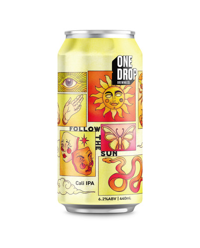 Follow The Sun - Cali IPA | OneDropBrewingCo