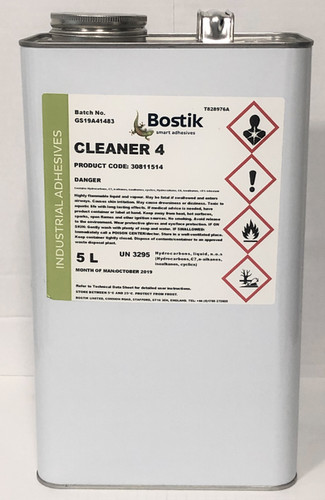 Bostik Cleaner 4 (5 Litre)