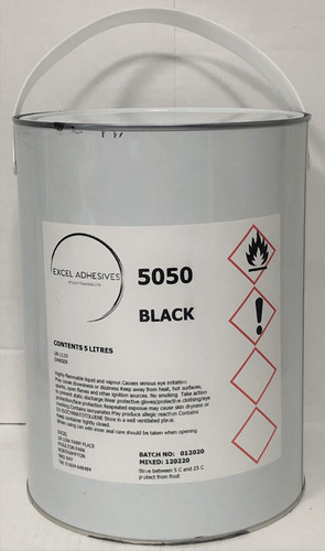 Excel PU50 Black (5 Litre) | Excel Adhesives