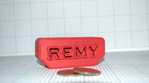 Customizable Charger Name Tag | 3DPrintify