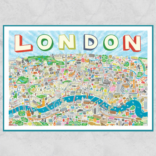 Printable Map Of London London Gifts – Books, Prints & Cultural