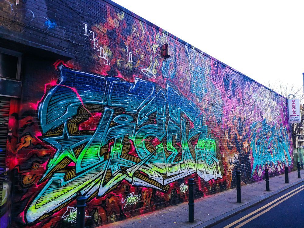 Graffiti Burner Wall