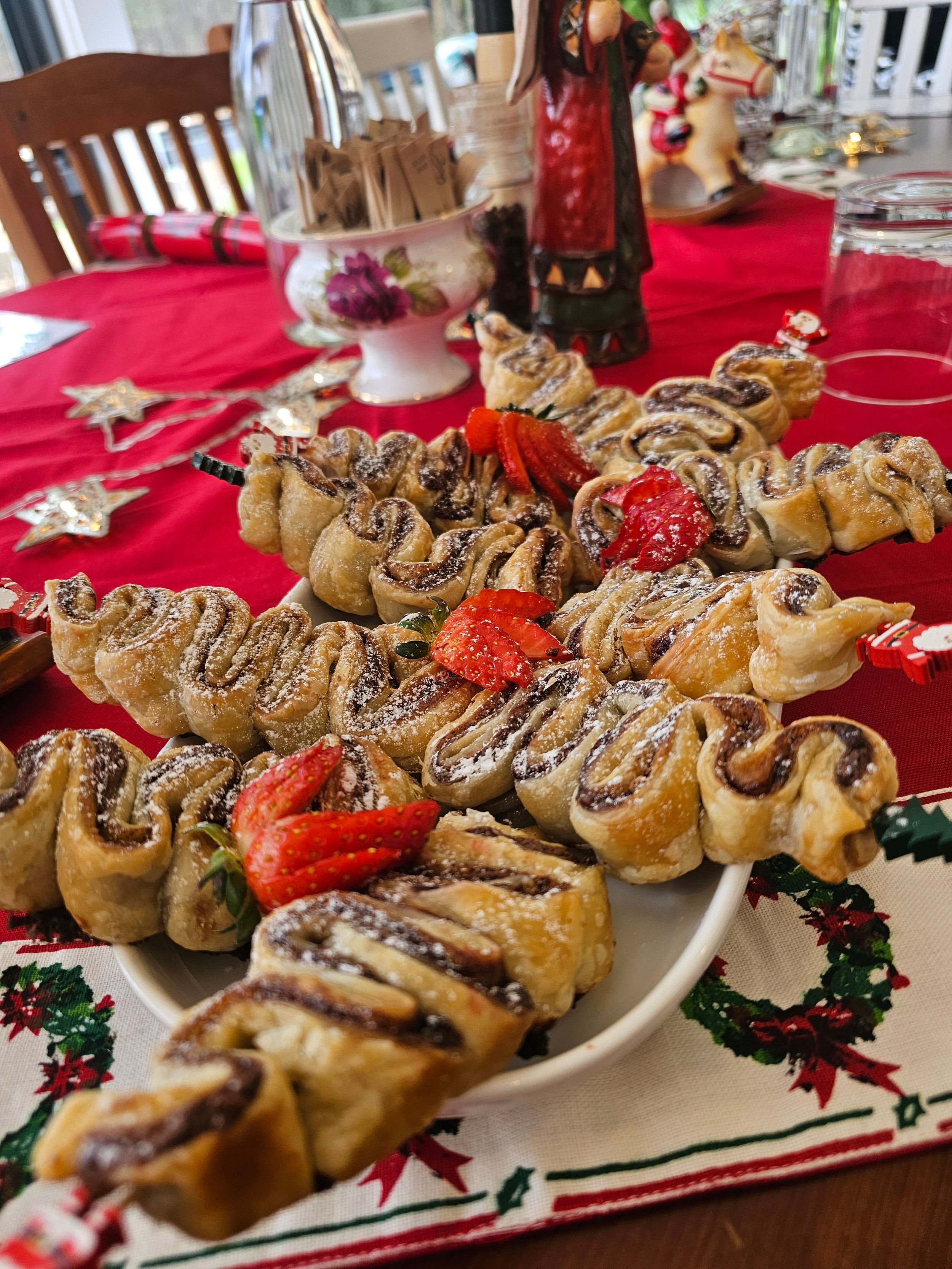 Nutella Christmas Trees Recipe