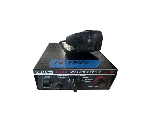 Gall's/Federal Signal Roadmaster 100W Siren | Madison PSE