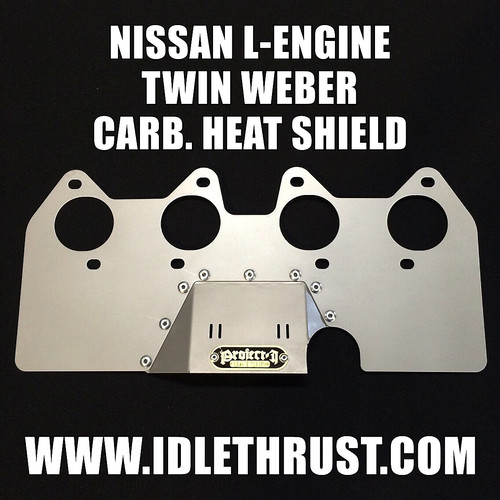 DATSUN L-Series TWIN Weber/ Dellorto/ Mikuni Solex/ ITB Carburetor Heat ...