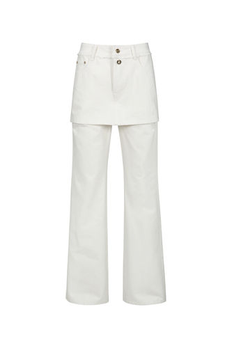 Double Layered Jeans | Flanerie