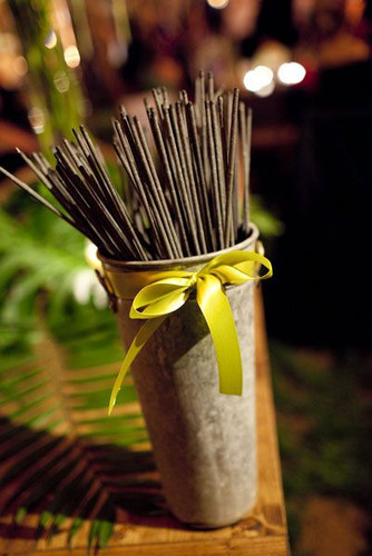 Sparkler Bucket | Denver Wedding Renta
