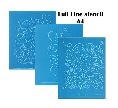 A4 Full Line Stencils | My Site