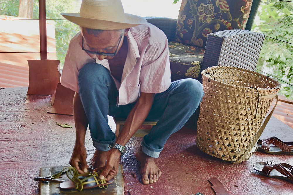 Cutarras - The National Shoe of Panama.