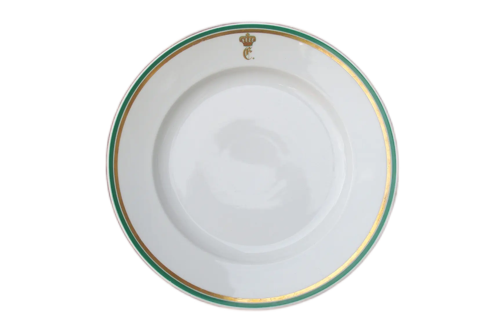 Queen Elizabeth of Prussia Monogram Plate | kingschina