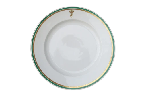 Queen Elizabeth of Prussia Monogram Plate | kingschina