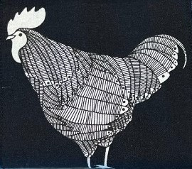 Farm-Themed Apron - Vibey Rooster | Kent Vol. Fire Dept.
